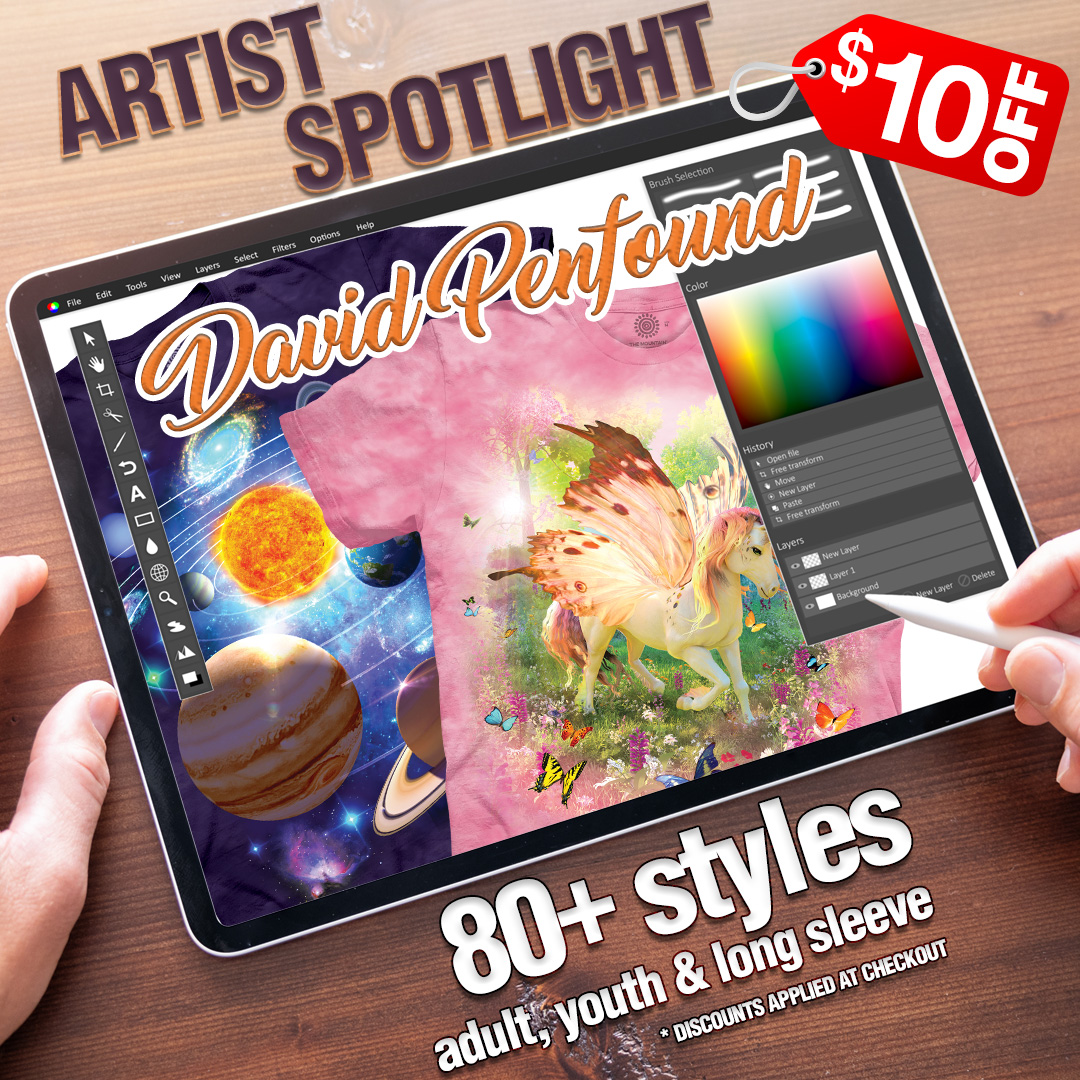 Artist Spotlight $10 OFF David Penfound 80+ styles - The Mountain ...